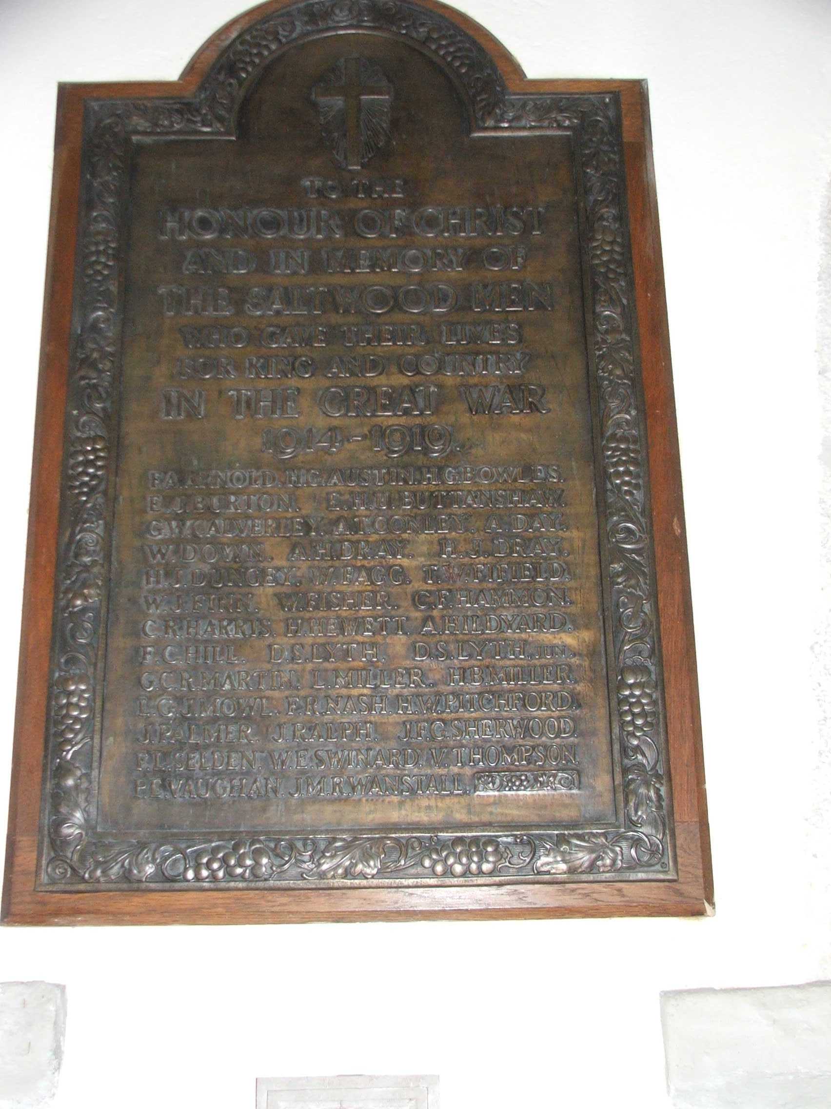 Folkestone & District Local History Society - Saltwood Church